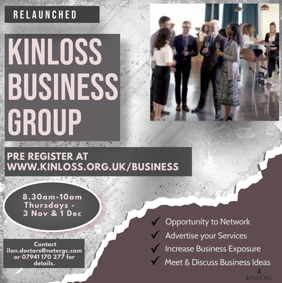 Kinloss Business Group - Kinloss | Finchley United Synagogue